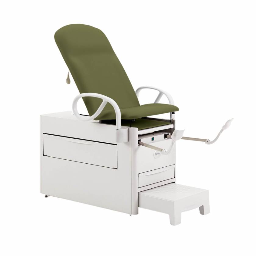 Brewer Versa Exam Table with Stirrups, Assist Handles, Pelvic Tilt, Outlet