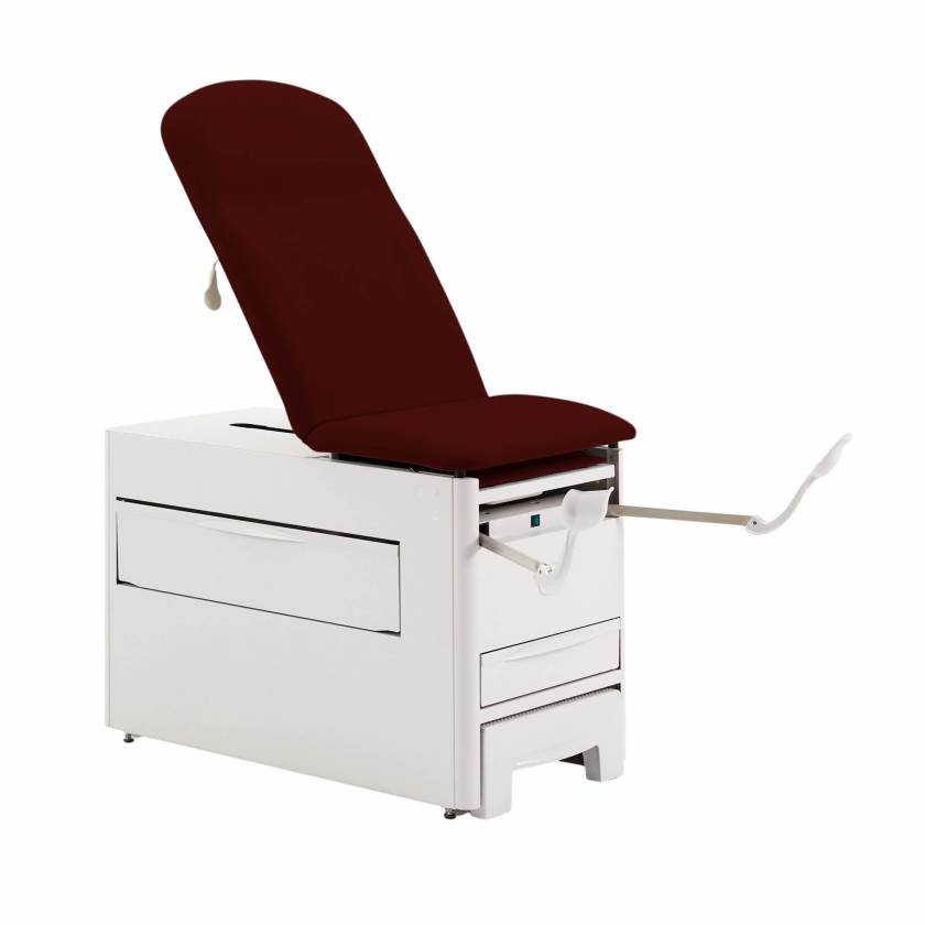 Brewer Versa Exam Table with Stirrups, Pelvic Tilt