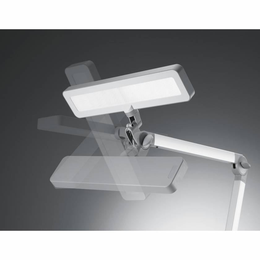 ALD LED Task Light with 31" Double Arm,Table Clamp Mounted