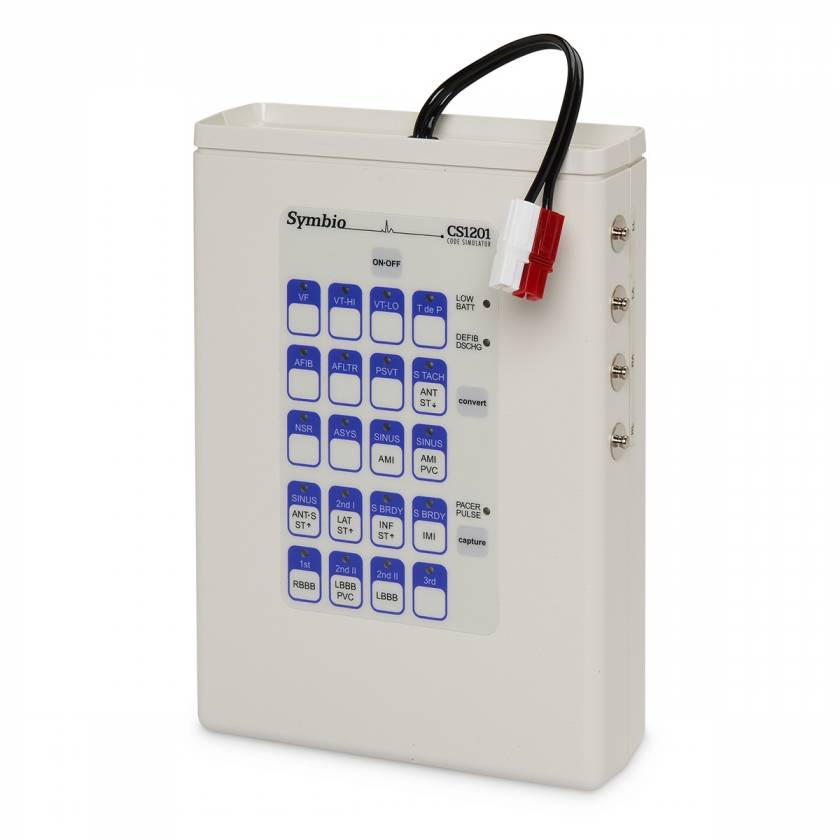 101-12-001L Simulaids 12-Lead Arrhythmia Simulator with Manikin Overlay ...
