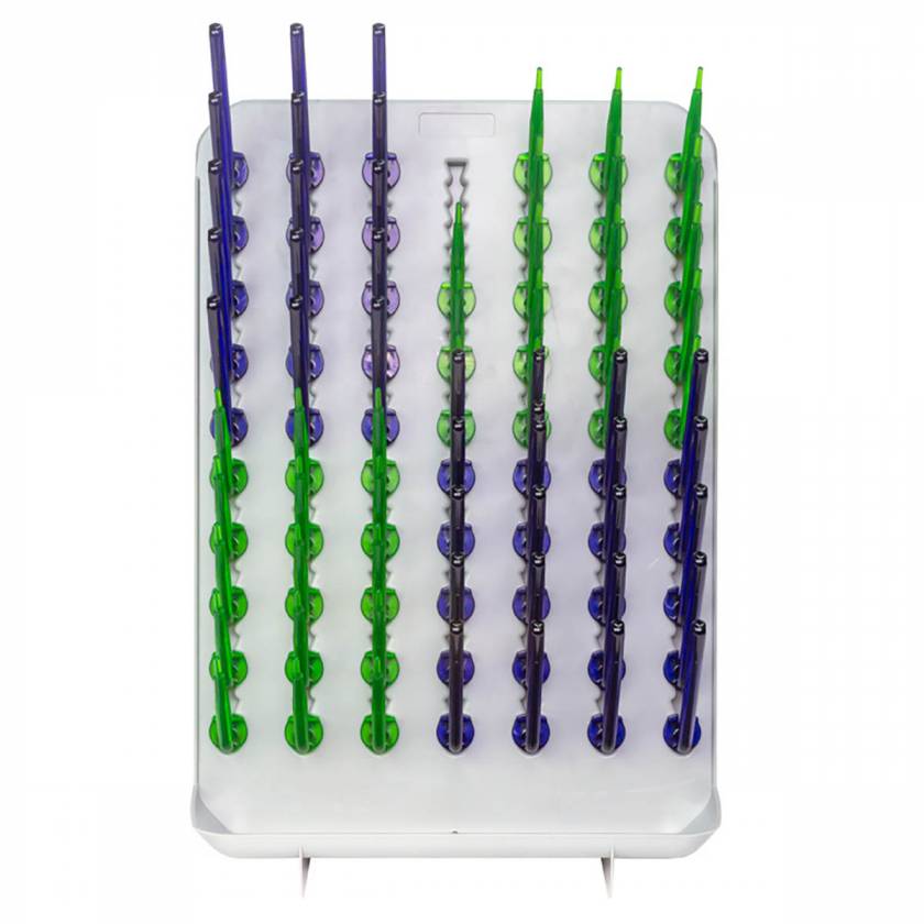 Heathrow Scientific 120791 Wall/Bench Mount Lab Drying Rack Set