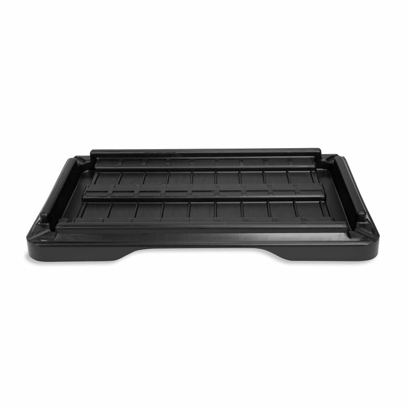 Heathrow 120879 18-Place Slide Staining Tray Black with Lid