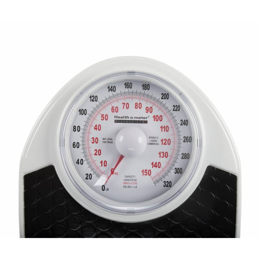 Health o Meter Mechanical Floor Scale with 6 1/2" Display