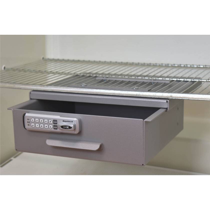 Omni Medium Aluminum Refrigerator Lock Box with E-Lock