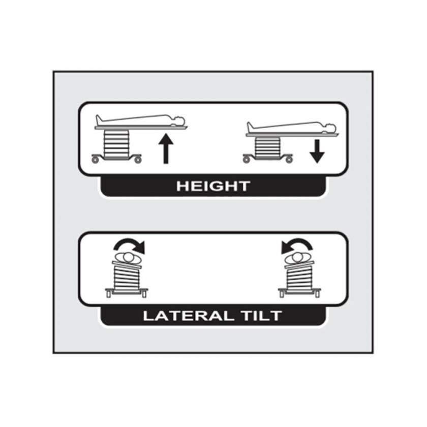 STI UROMAX-2 UroMAX Urology/Lithotomy C-Arm Table, 2 Motion