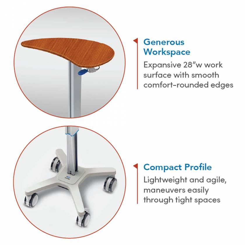 Capsa Healthcare Ultra-Lightweight Compact Kidney Cart