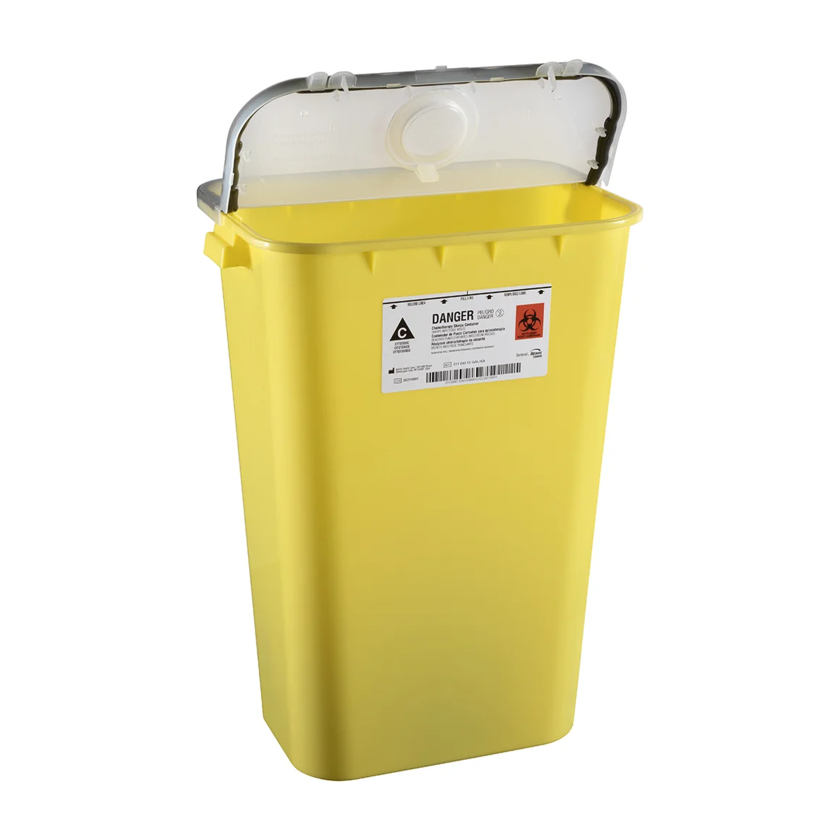 Bemis Health Care 211040 11-Gallon Chemotherapy Sharps Container