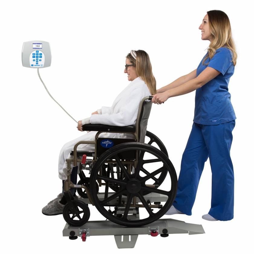 Health o Meter 2400 Series Digital Portable Wheelchair Scale