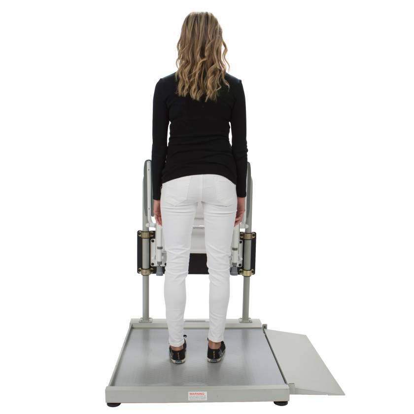 Health o Meter Digital Wheelchair Ramp Scale with Folded Seat