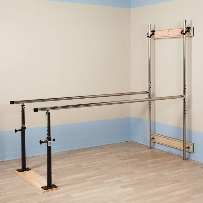 Clinton Industries 03-3307 Wall Mounted Folding Parallel Bars