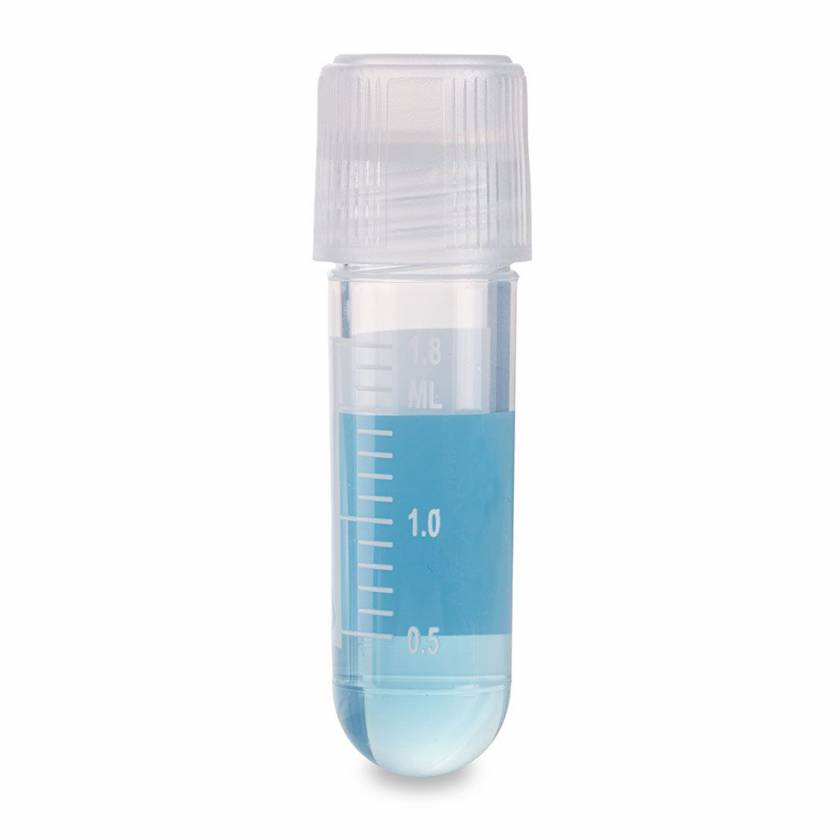 RingSeal Round Bottom Cryogenic Vials External Threads