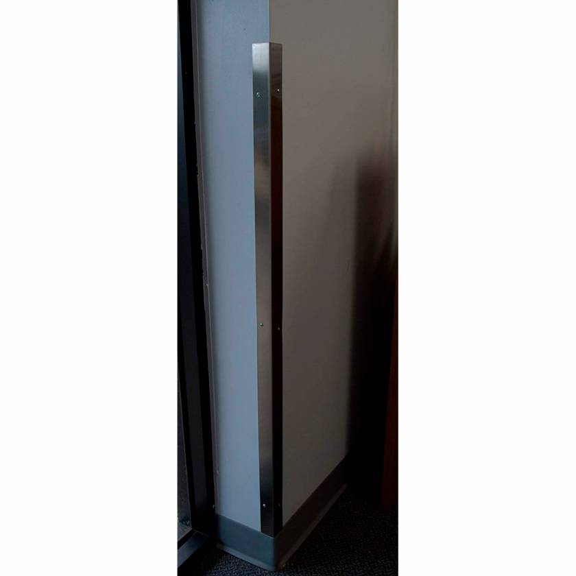OmniMed 304500 Stainless Steel Corner Guard Screw Mount Style