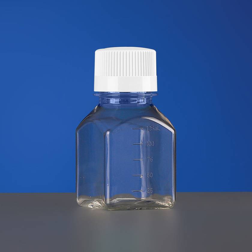 PETG Square Storage Bottle, Double Bag Small Packaging