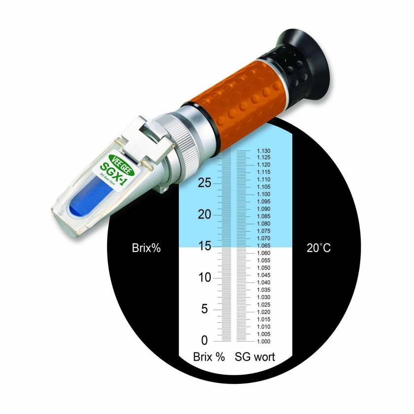 Heathrow 43004 Handheld Brix/Specific Gravity Refractometer