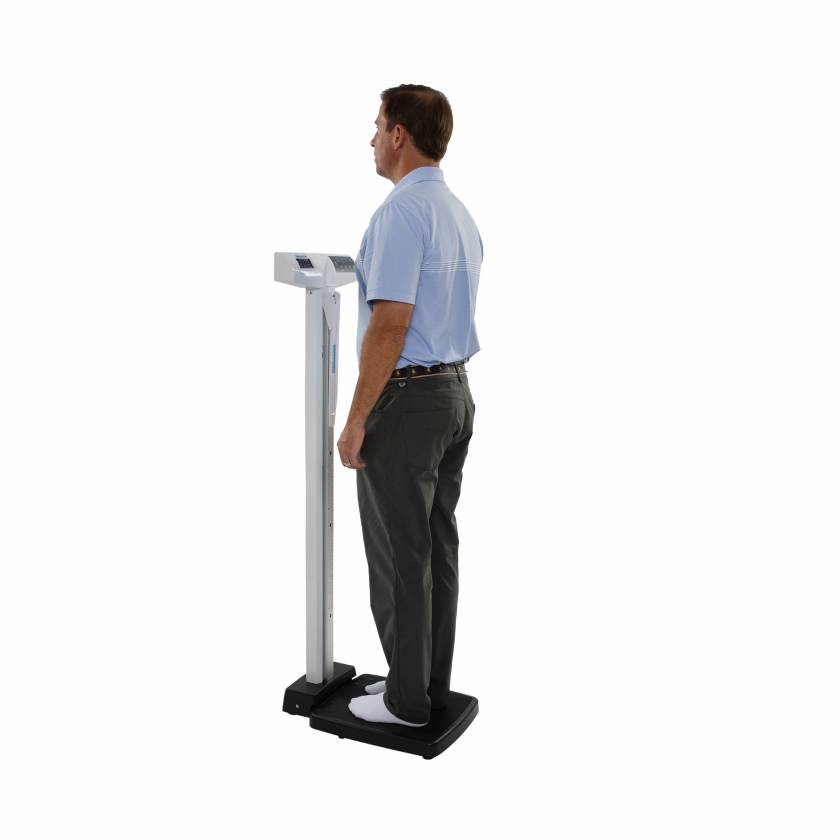 Primary Care Scale with Integrated Digital Height Rod