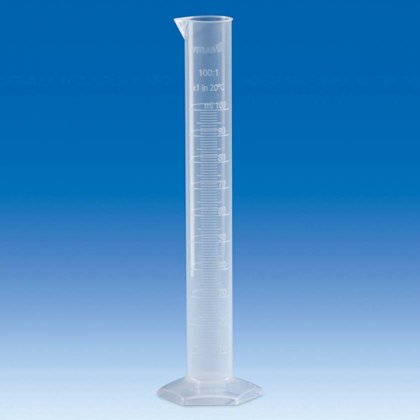 BrandTech Class B Polypropylene Cylinder with Molded Graduations