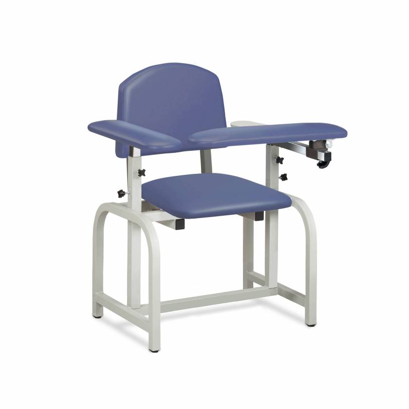 Clinton 66010 Lab X Series Blood Drawing Chair with Padded Arms