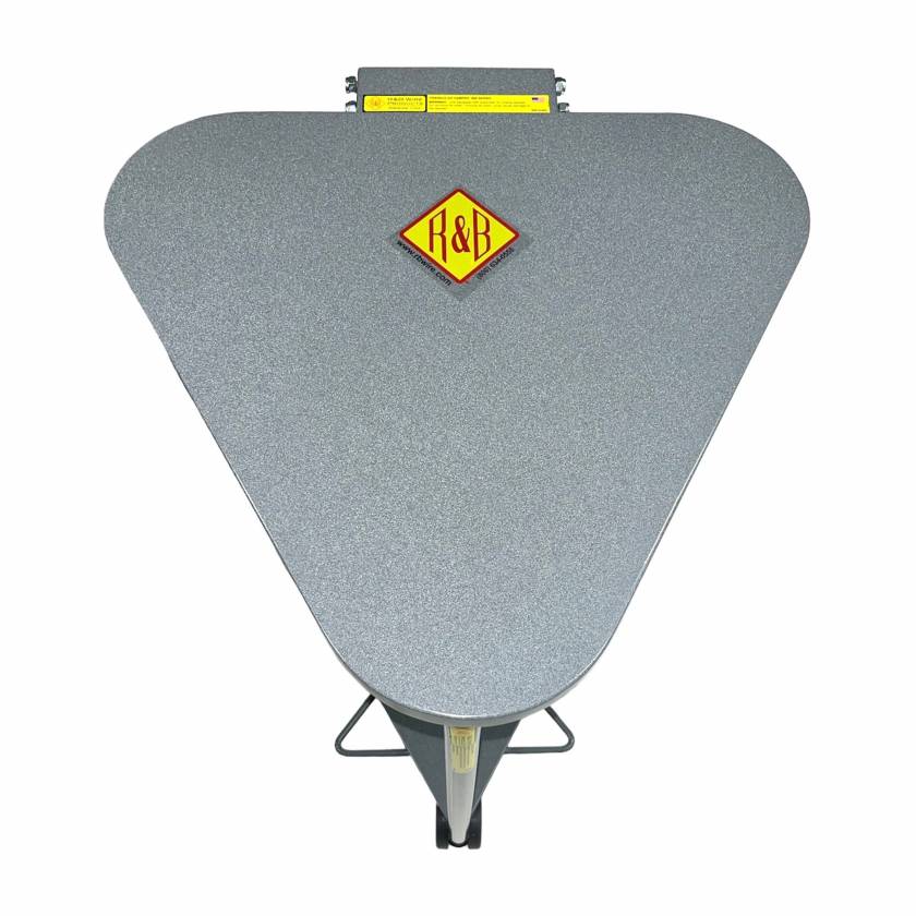 Antimicrobial Triangular Linen Hamper with Quiet Closure Lid