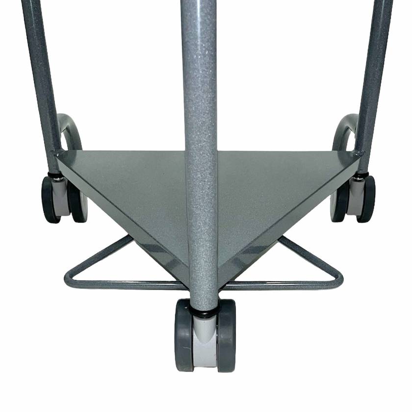 Antimicrobial Triangular Linen Hamper with Quiet Closure Lid