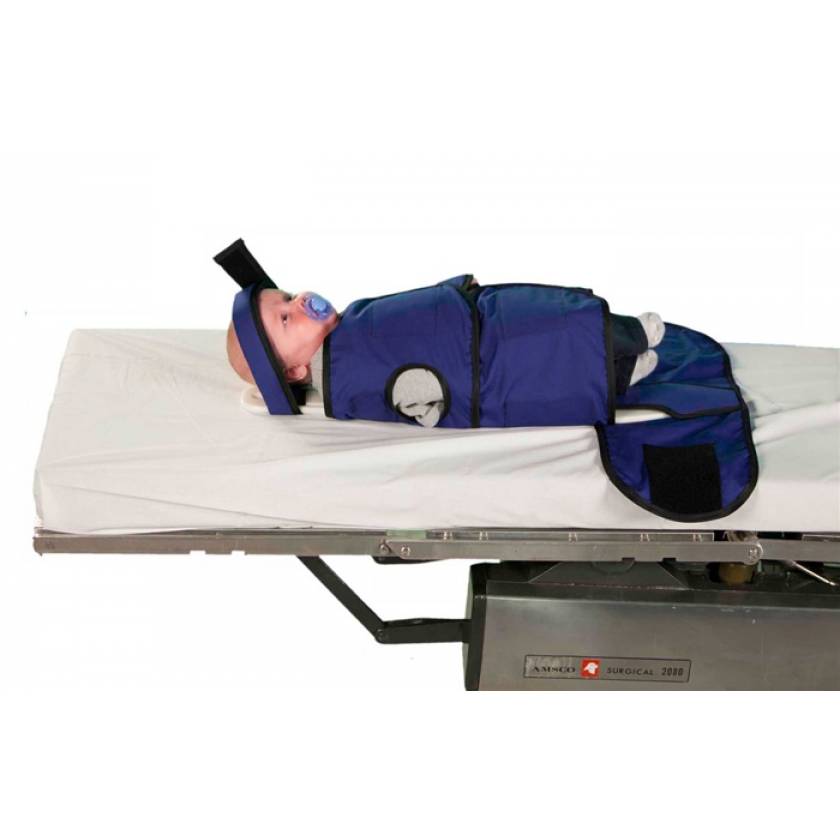 Papoose Board Radiolucent MRI Safe Papoose Board Restraint Small