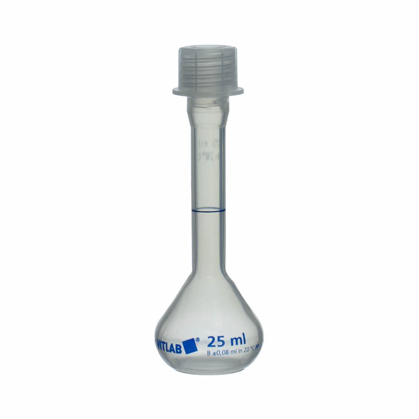 BrandTech Class B Polypropylene Volumetric Flask with Polypropylene ...