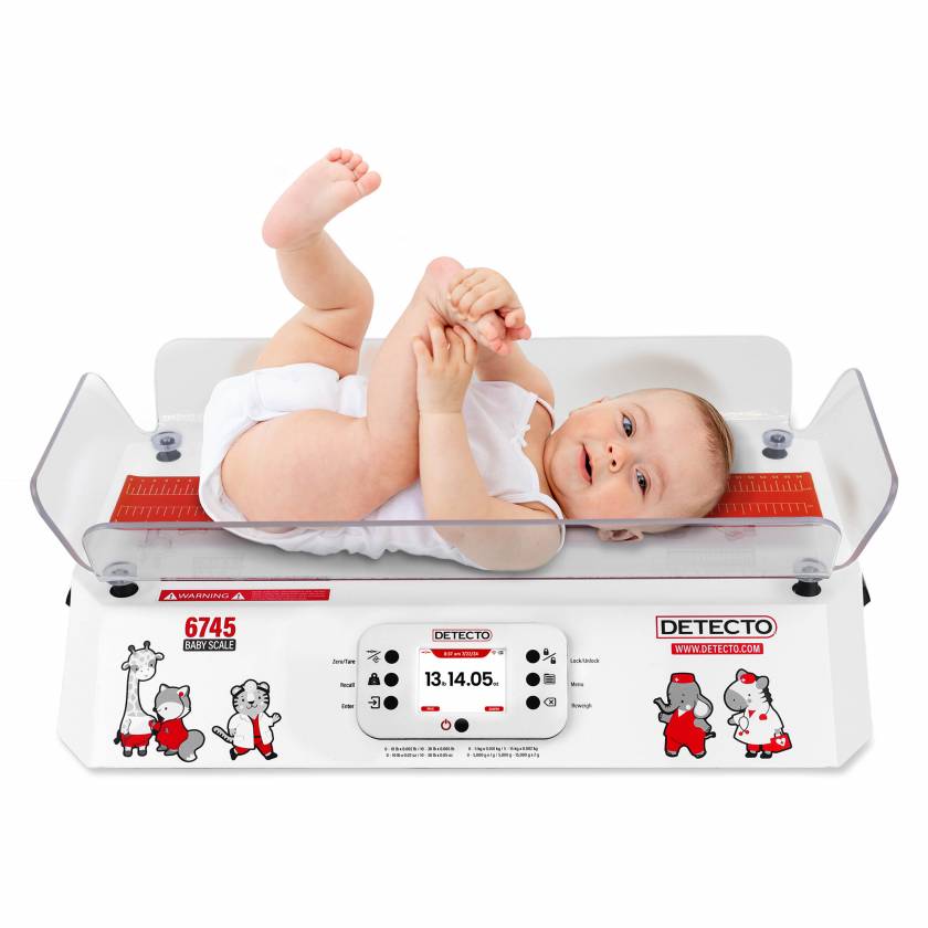 Detecto 6745 Digital Baby Scale 30lbs Capacity