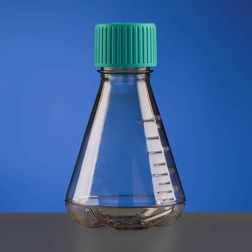 NEST Scientific Sterile Erlenmeyer Flask, PC, Baffled Bottom