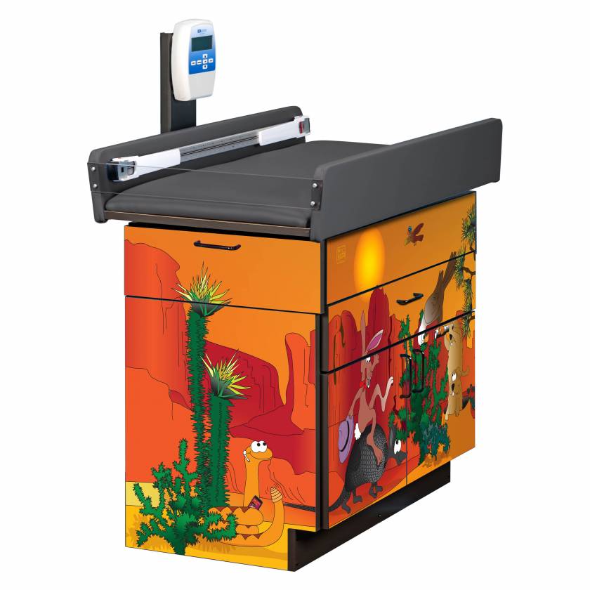 Clinton 7852 Southwestfest Pediatric Scale Table