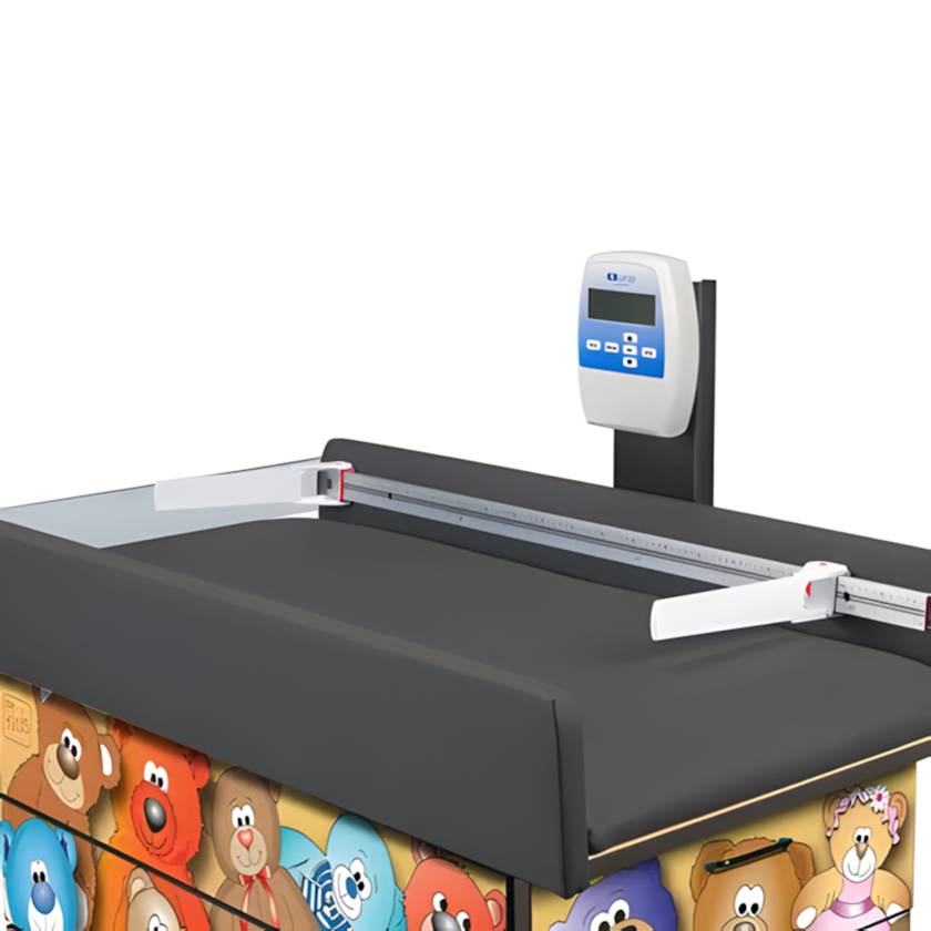 Clinton 7856 Theme Series Pediatric Scale Table - Totally Teddy