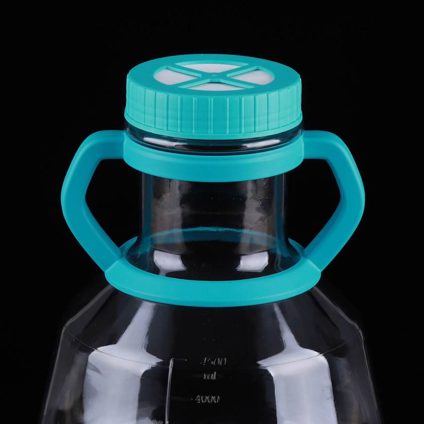 High Efficient Baffled Bottom Erlenmeyer Flask Pc Sterile