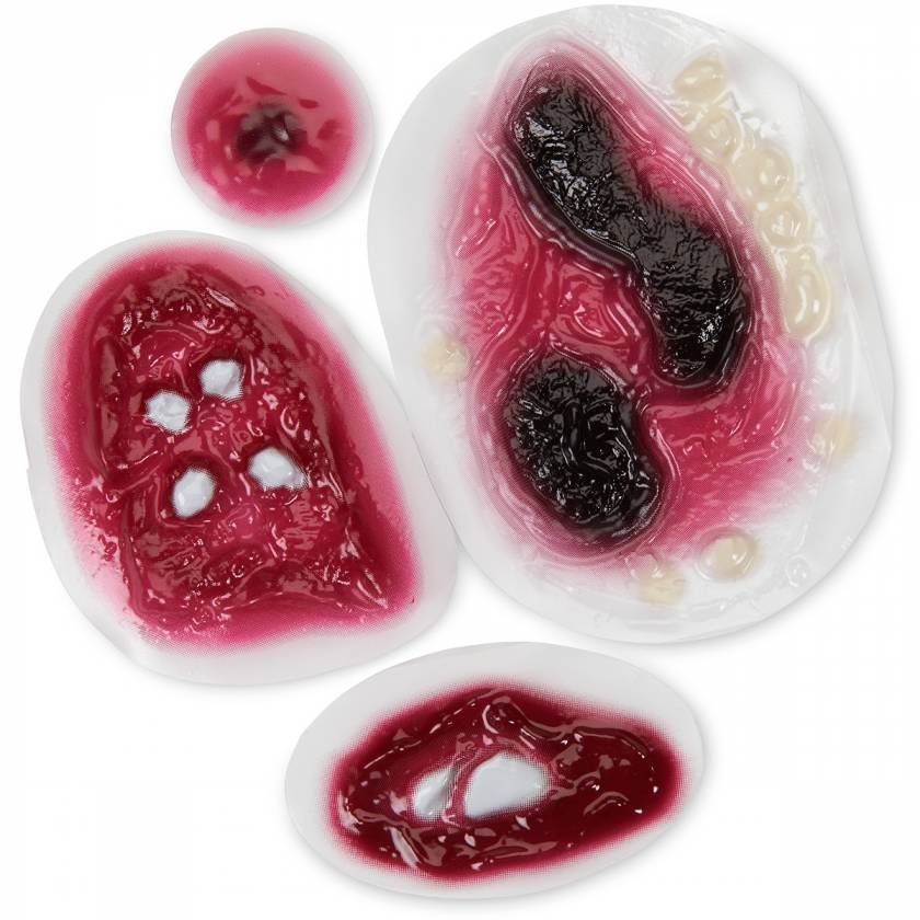 Life/form 800-819 Advanced Military Casualty Wound Simulation Kit