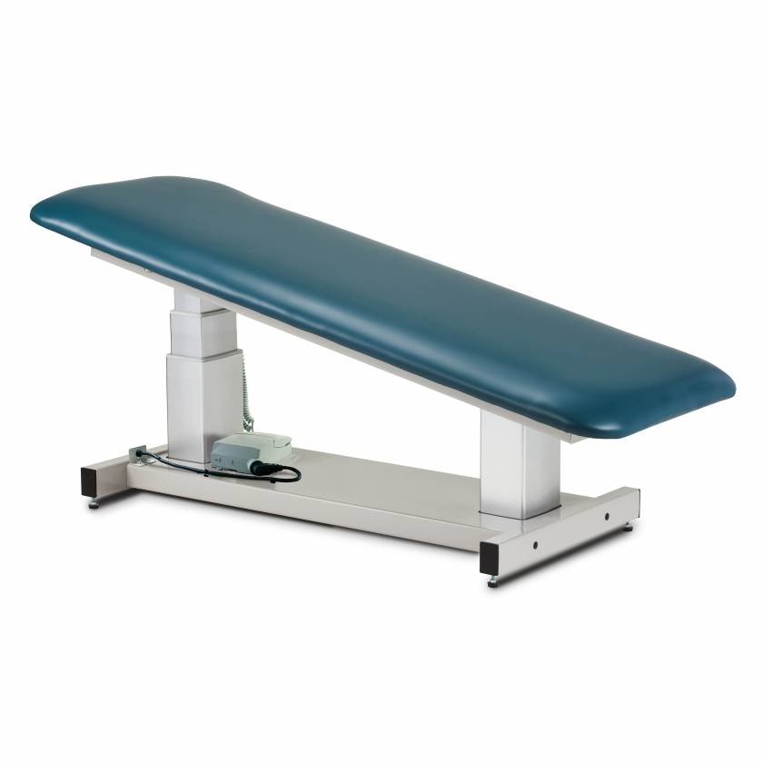 Clinton 80061-X 34" Wide Power Ultrasound Trendelenburg Table with Flat Top