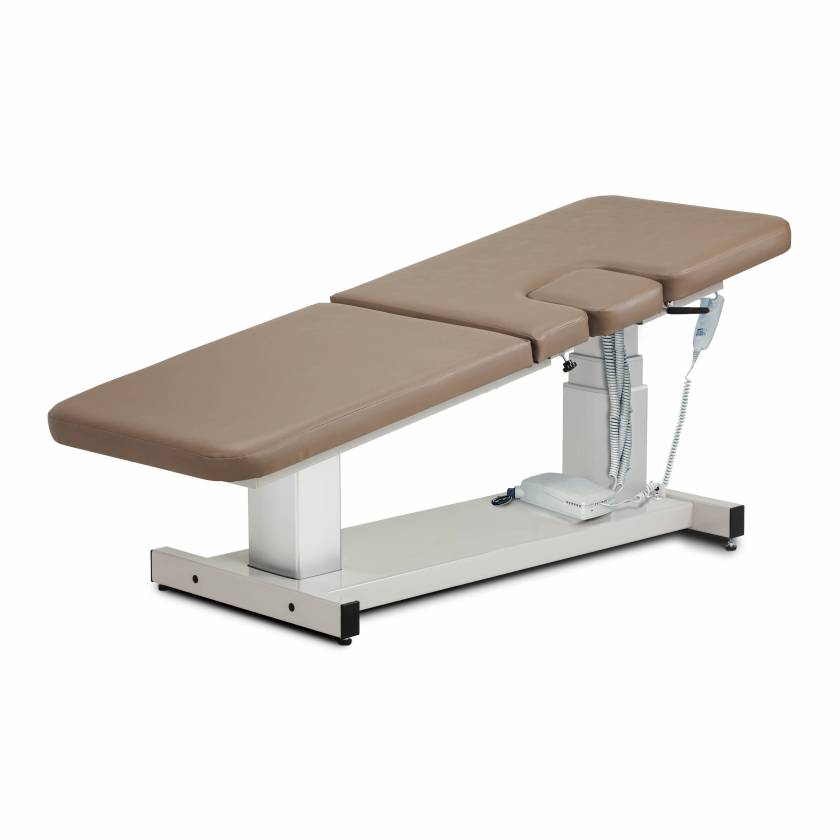 Clinton 80072-X 34" Wide Imaging Trendelenburg Power Table Fowler Back