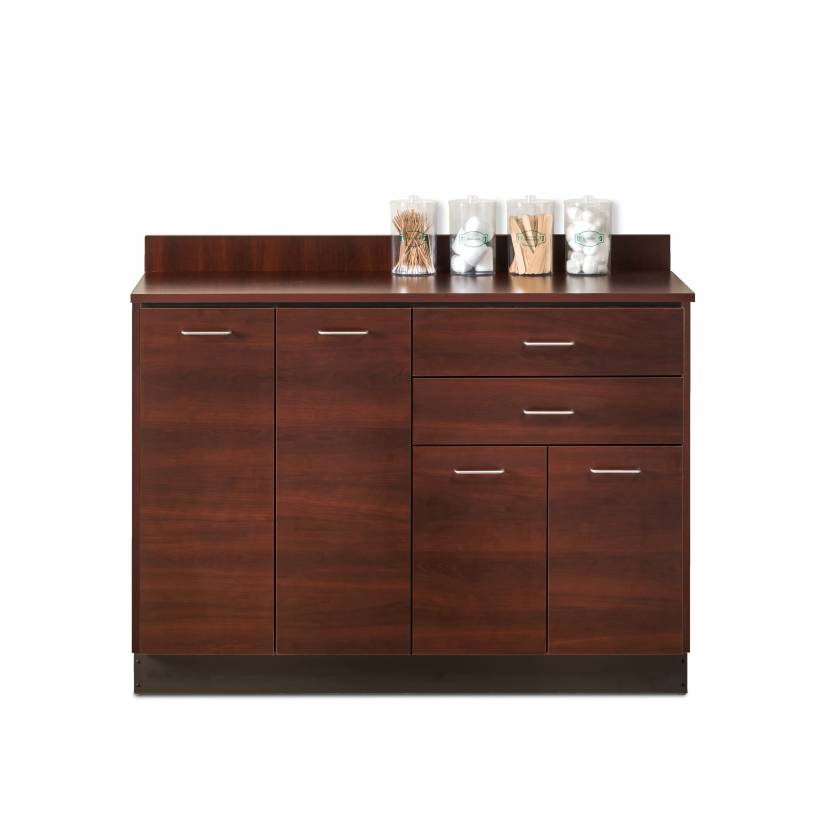 Clinton 8048 4-Door 48" Wide Base Cabinet with 2 Drawers