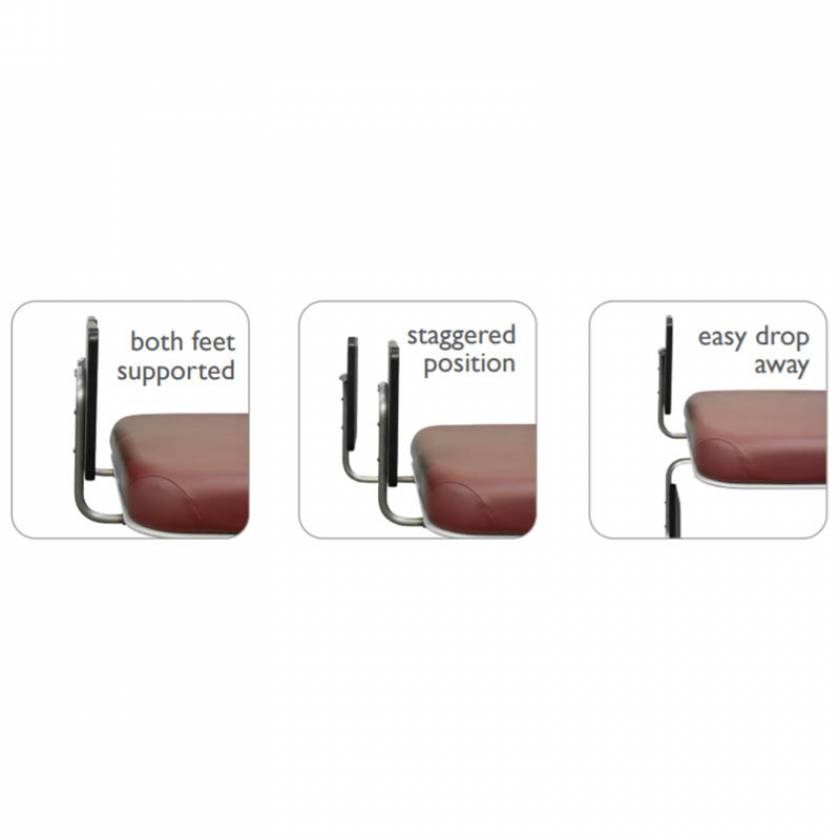 Oakworks 84792 Vascular with Fowler EA Ultrasound Table 26" Width