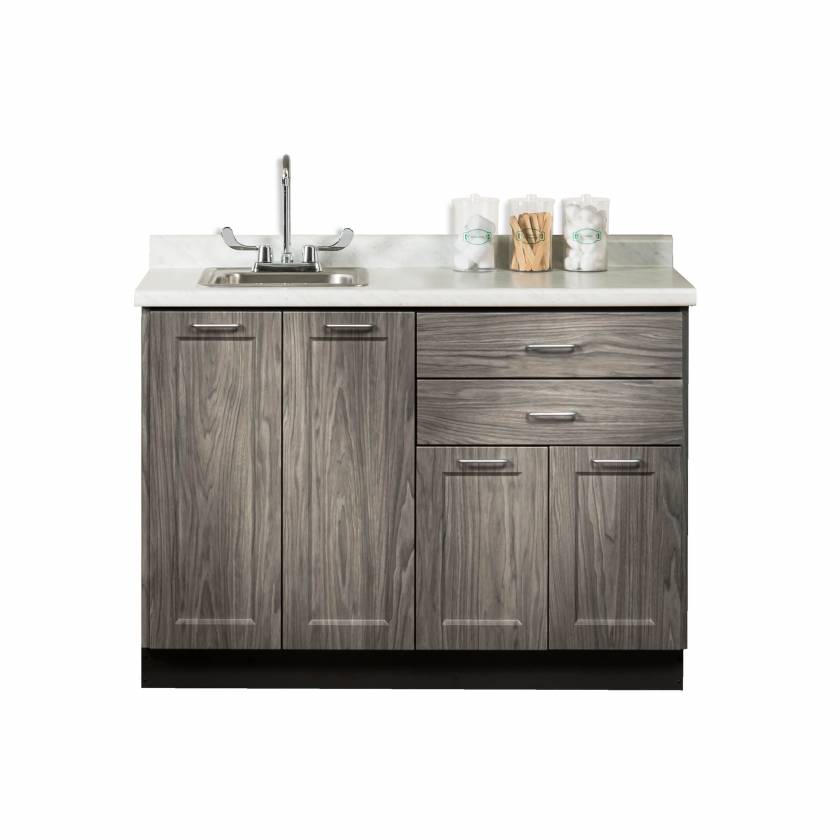 Clinton 8648 4-Door Fashion Finish 48" Wide Base Cabinet with 2 Drawers