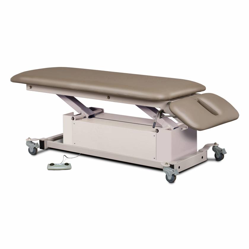 87220 Power-Glide Hi-Lo Treatment Table Flat Top Drop Section