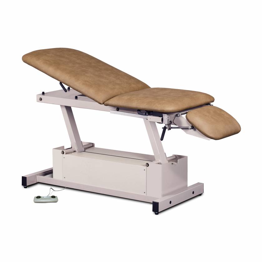 87360 Power-Glide Hi-Lo Treatment Table, Footrest & Stirrups