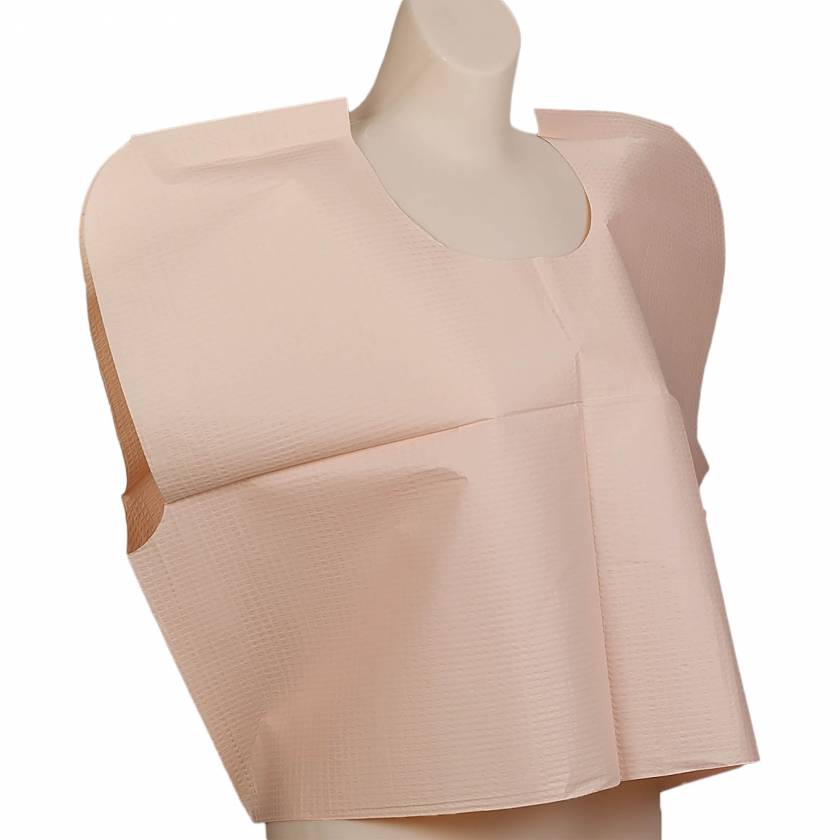 TIDI Products Choice Exam Capes Tissue/Poly/Tissue Waffle 30" x 21"