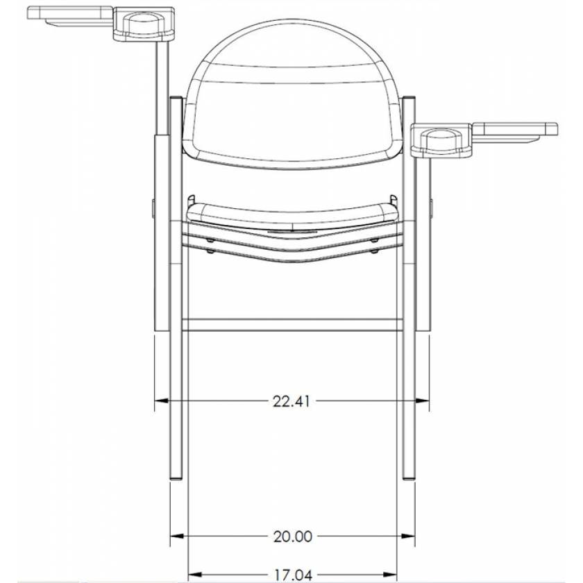 Brewer Laboratory Blood Drawing Chair