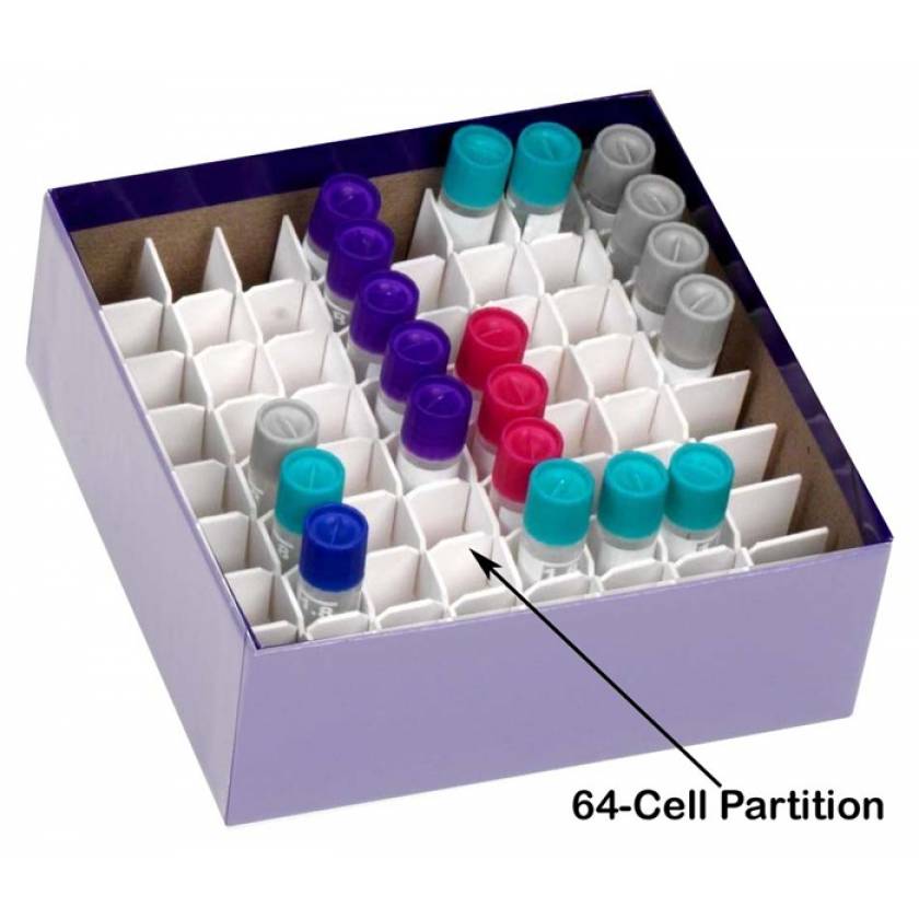 Partition For Cardboard Cryogenic Vial Box Heathrow Scientific