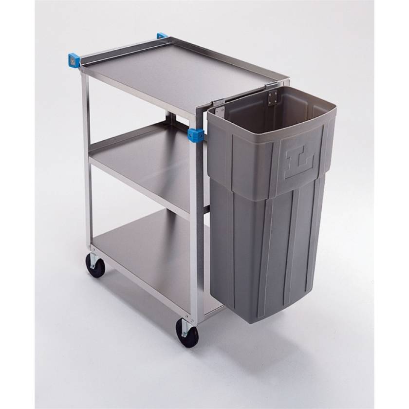 Lakeside Plastic Waste Containers for SS & Plastic Utility Carts