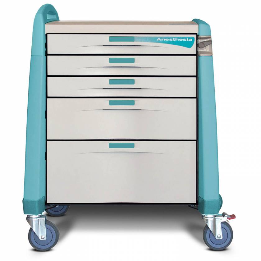 Capsa Compact Height Avalo Anesthesia Cart