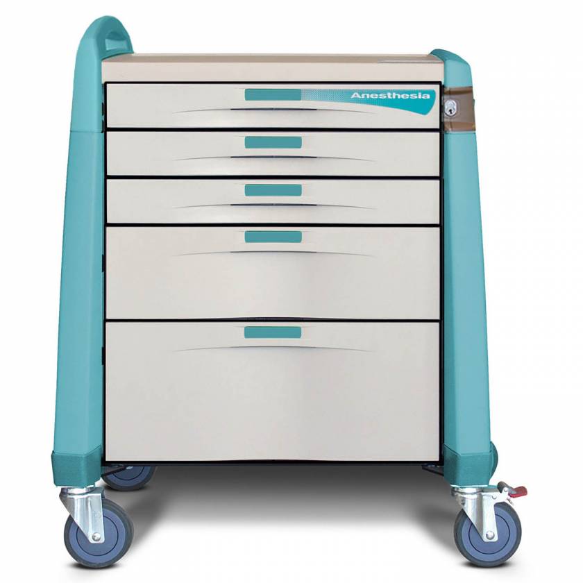 Capsa Compact Height Avalo Anesthesia Cart