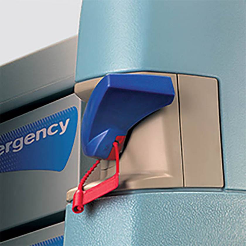 Capsa AM-EM-INT-BLUE Intermediate Avalo Emergency Cart