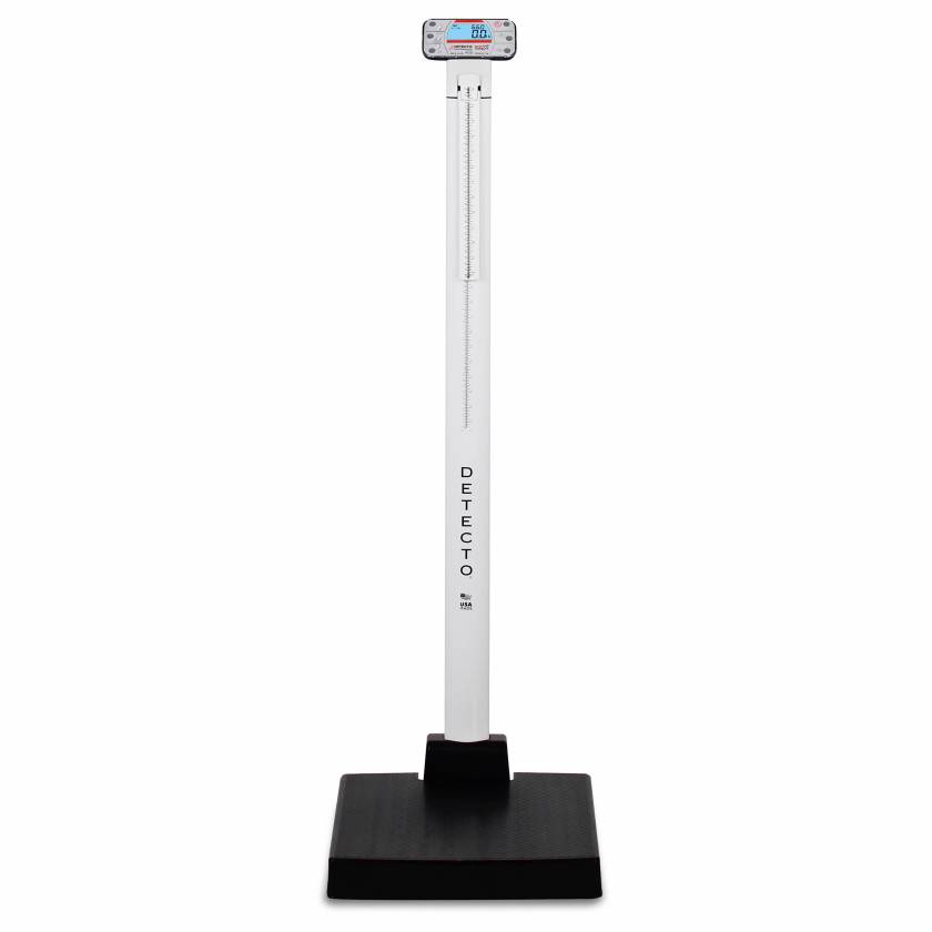 Detecto apex Digital Clinical Scales with Mechanical Height Rods 600 lb ...