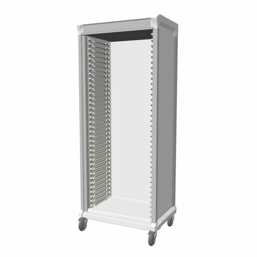 Pegasus Apollo E Type Medical Storage Cart with 4 Panels