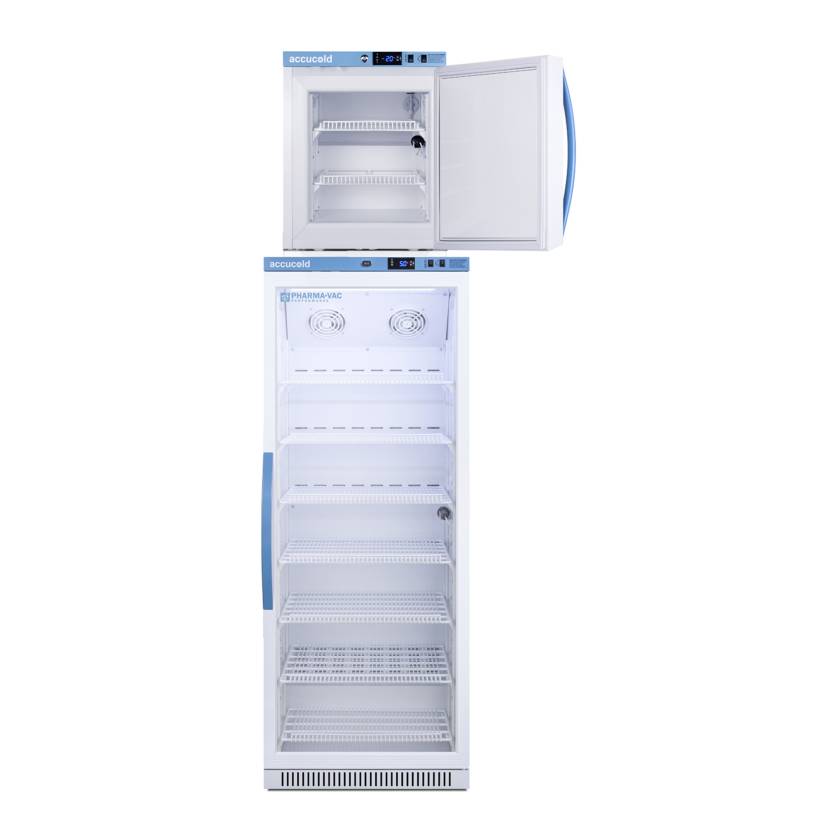 Accucold ARG12PV-AFZ1PVSTACK Refrigerator/Freezer Combo