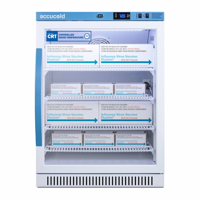 Accucold ARG6PV-CRT Refrigerator with Controlled Room Temperature
