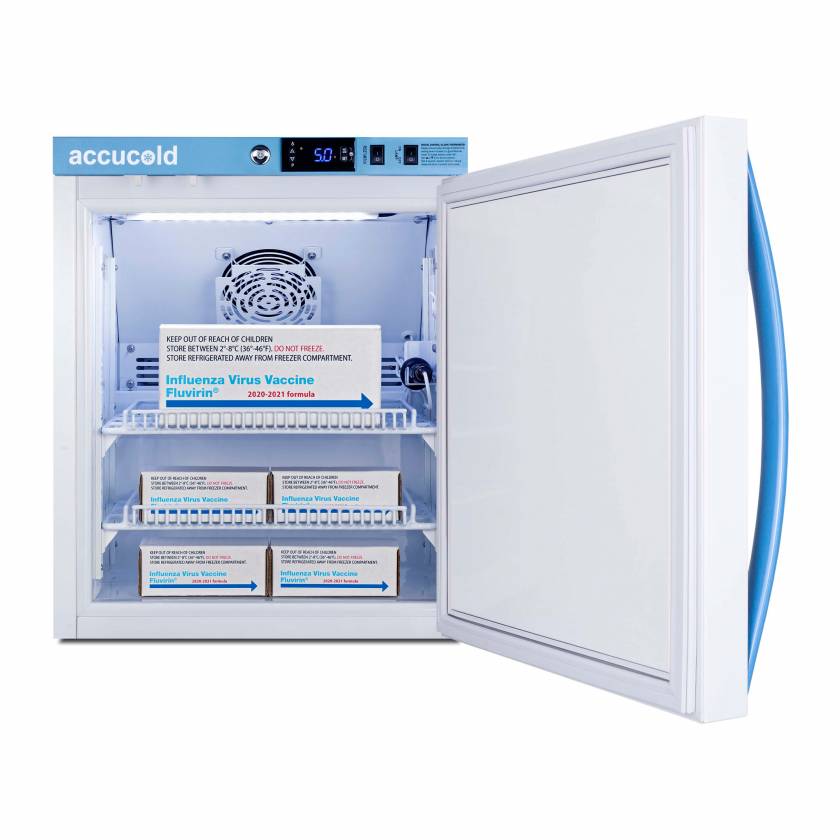 Accucold ARS2PV Vaccine Refrigerator 2 Cu. Ft., 2 Wire Shelves
